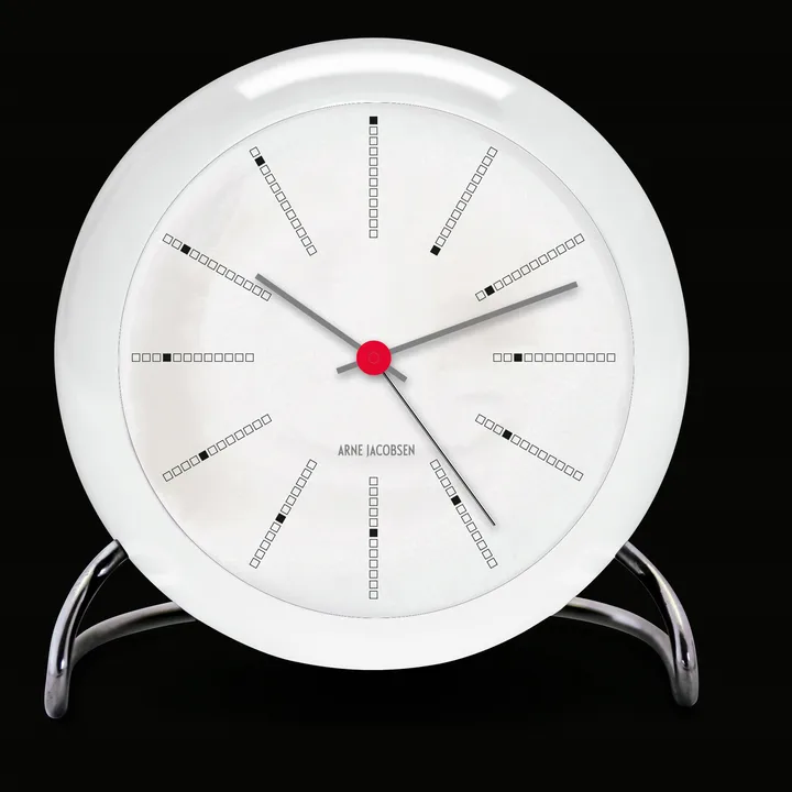 AJ Bankers table clock from Arne Jacobsen Clocks - NordicNest.com