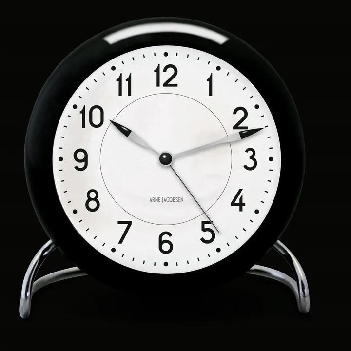 AJ Station table clock from Arne Jacobsen Clocks - NordicNest.com