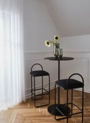Angui bar stool bouclé from AYTM - NordicNest.com