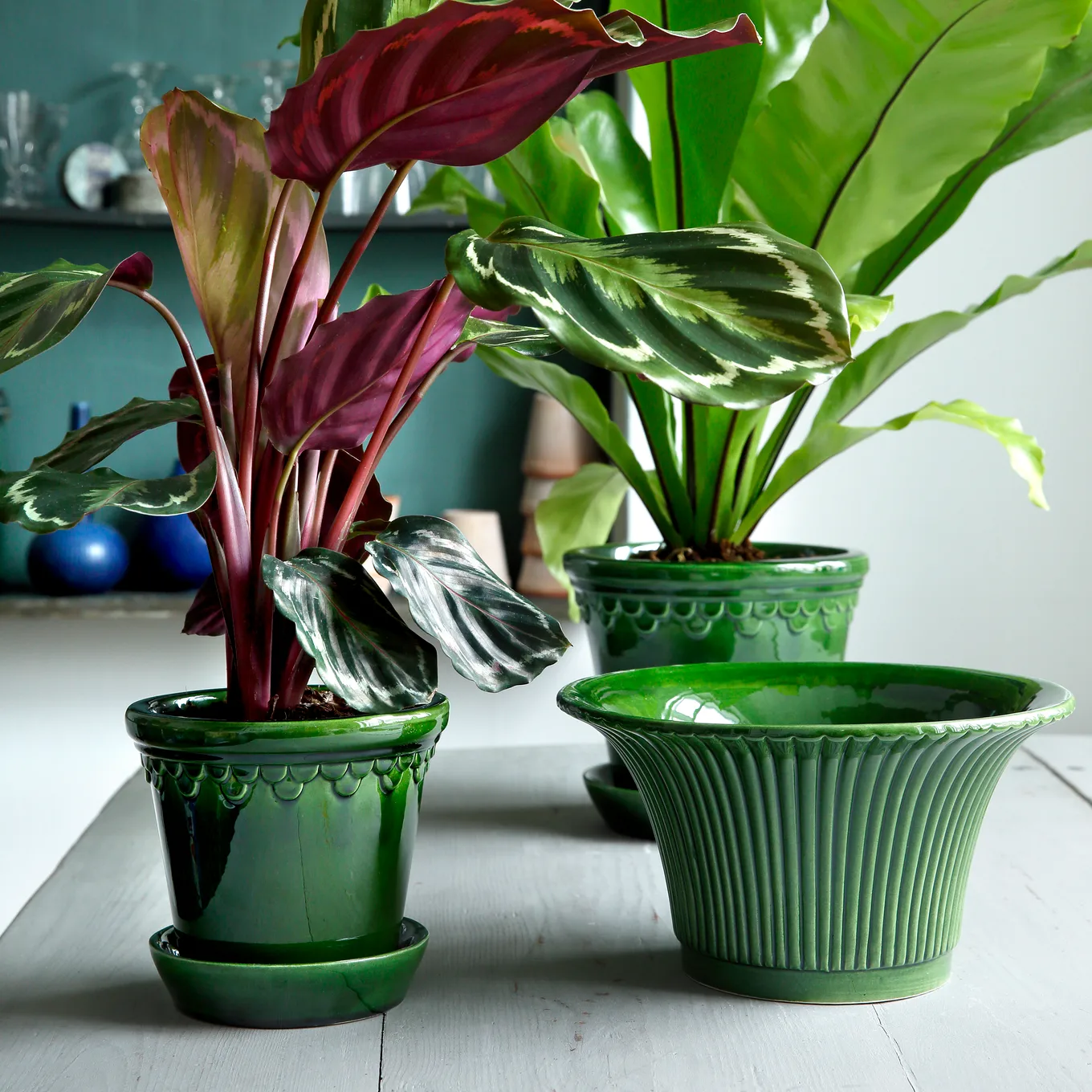 Copenhagen flower pot glazed 16 cm from Bergs Potter - NordicNest.com