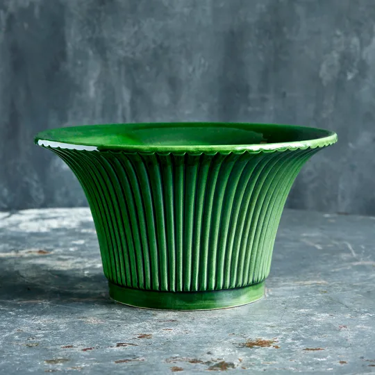 Daisy flower pot glazed Ø25 cm from Bergs Potter - NordicNest.com