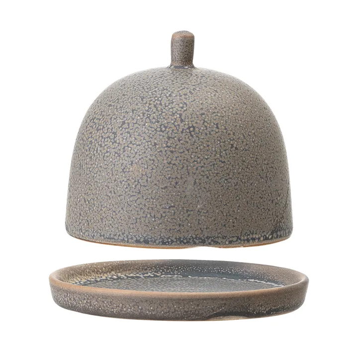 Kendra butter dish stoneware from Bloomingville - NordicNest.com