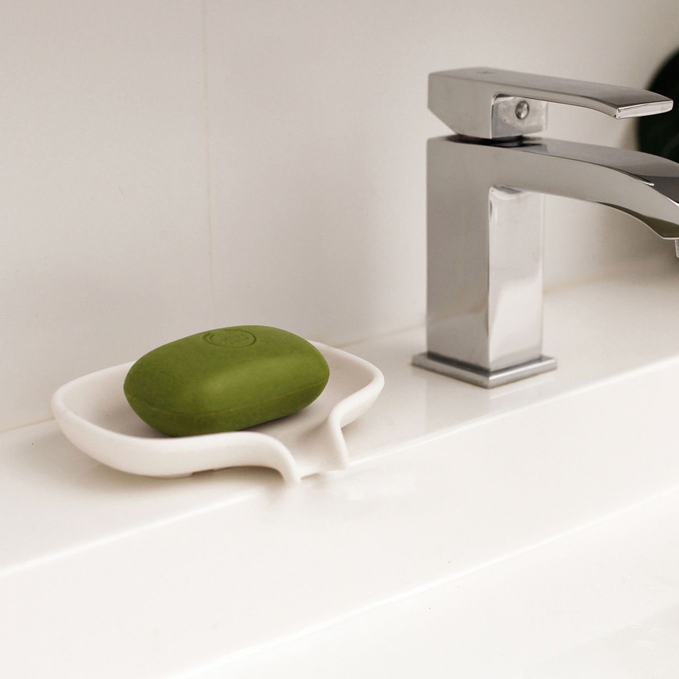Soap Dish With Drainage Spout Silicone From Bosign