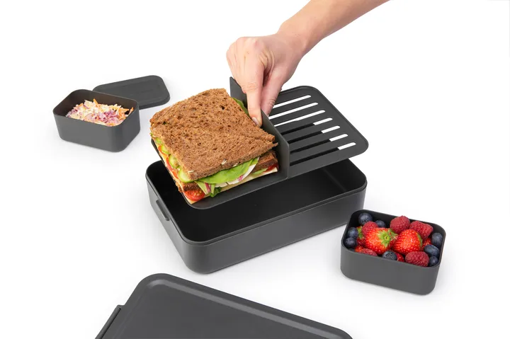 Make & Take bento lunch box large 2 L from Brabantia - NordicNest.com