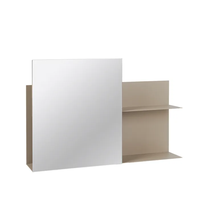 Svante wall shelf with mirror from Broste Copenhagen - NordicNest.com