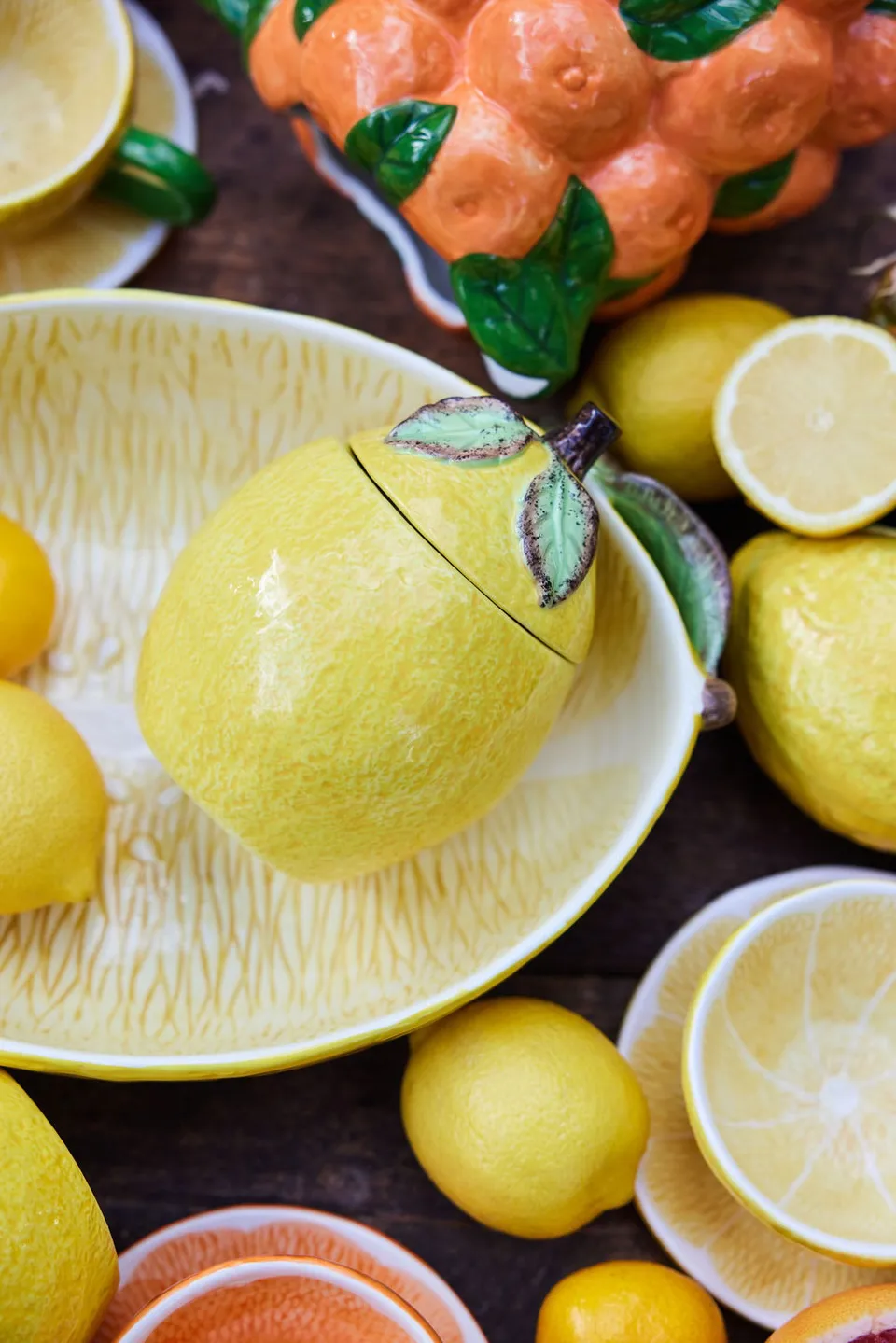Lemon bowl with lid from Byon - NordicNest.com