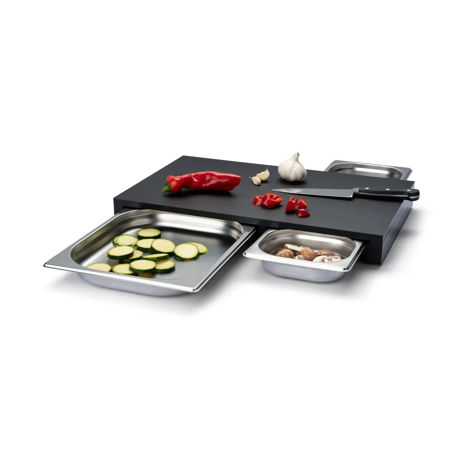 Duracore chopping board 2 drawers from Continenta - NordicNest.com