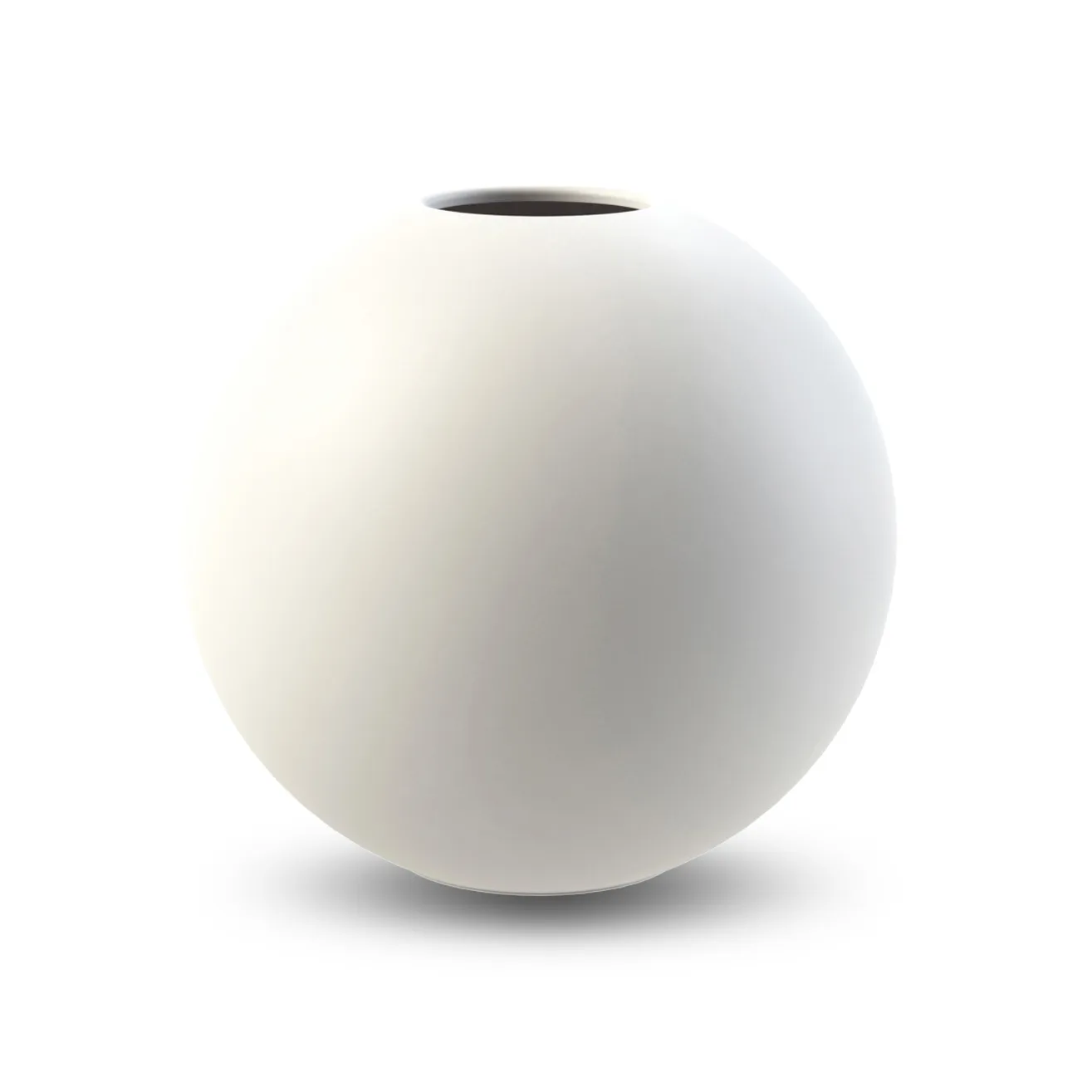 Ball vase white from Cooee Design - NordicNest.com