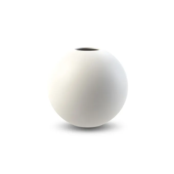 Ball vase white from Cooee Design - NordicNest.com