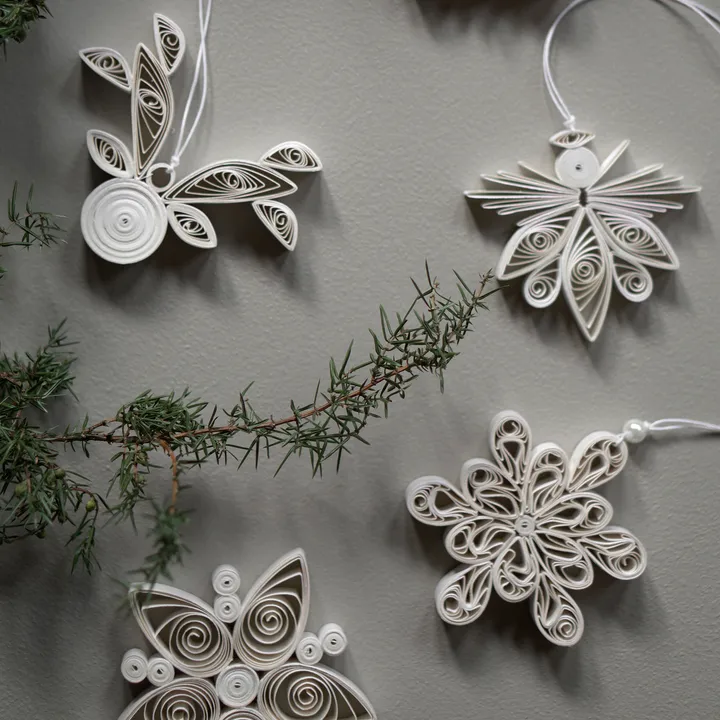 Light Flake snowflake white from DBKD - NordicNest.com