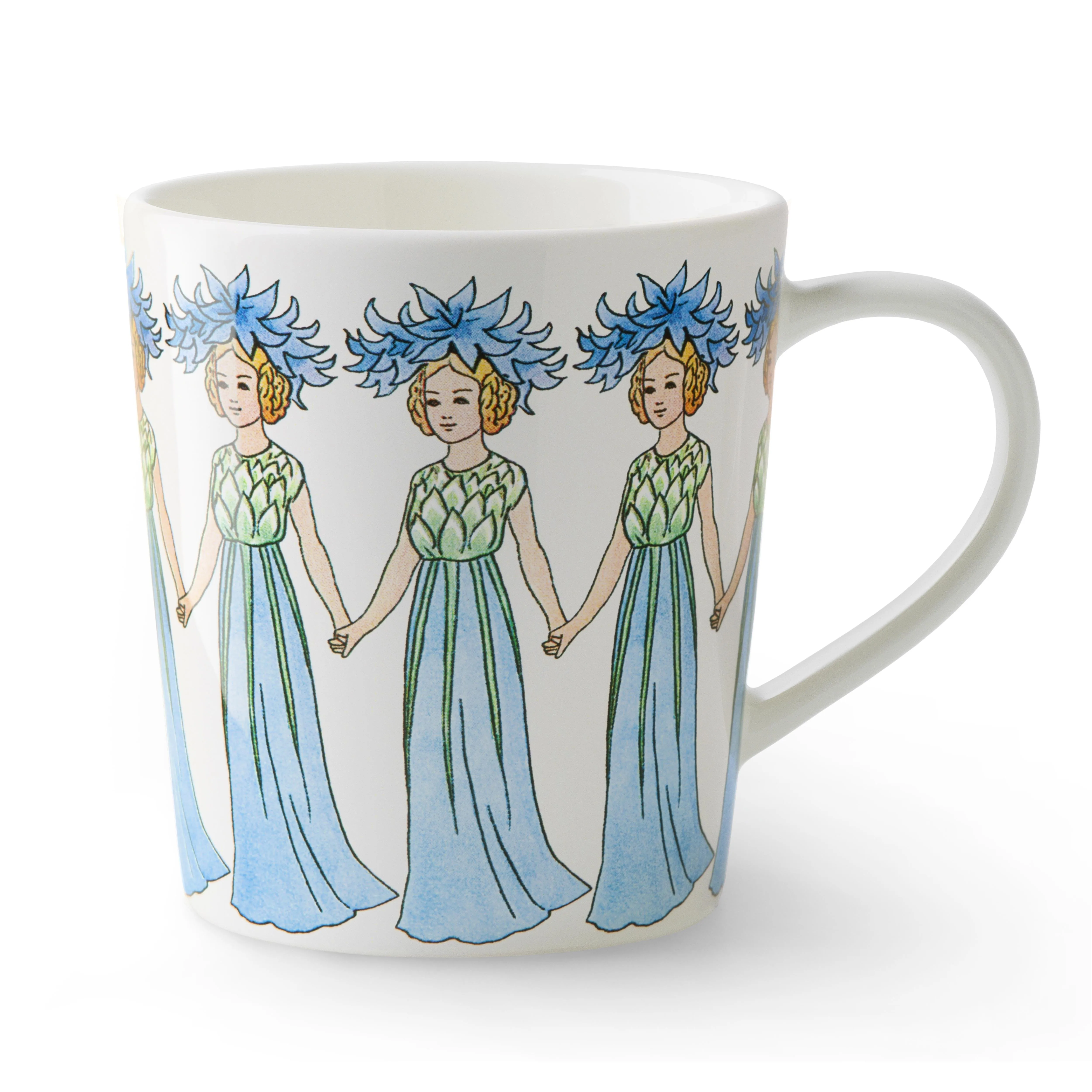 Blåklint mug with handle from Design House Stockholm - NordicNest.com