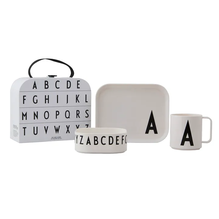 Design Letters children's dinnerware set from Design Letters ...