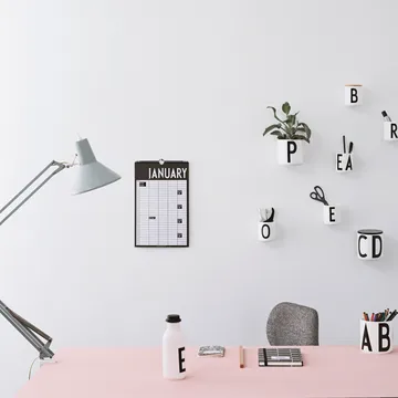 Design Letters Monthly Calendar from Design Letters - NordicNest.com