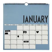 Design Letters wall calendar 2020 from Design Letters - NordicNest.com