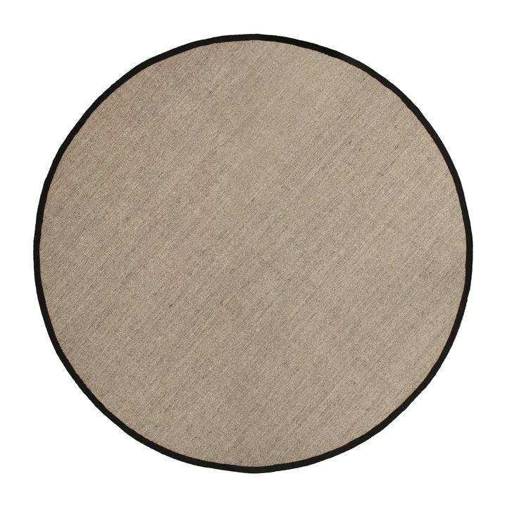 Sisal rug round nature from Dixie - NordicNest.com