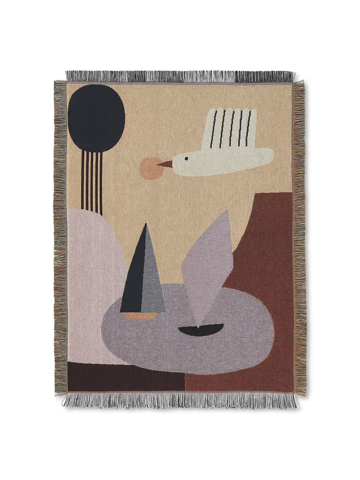 Bird boned throw from ferm LIVING - NordicNest.com