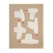 Bird quiltad throw from Ferm Living - NordicNest.com