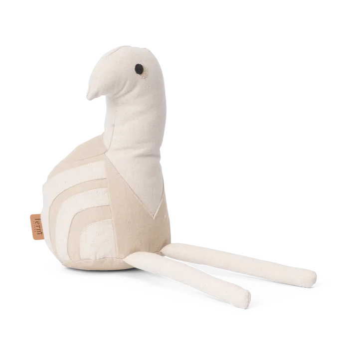 Birdy Teddy stuffed animal from Ferm Living - NordicNest.com