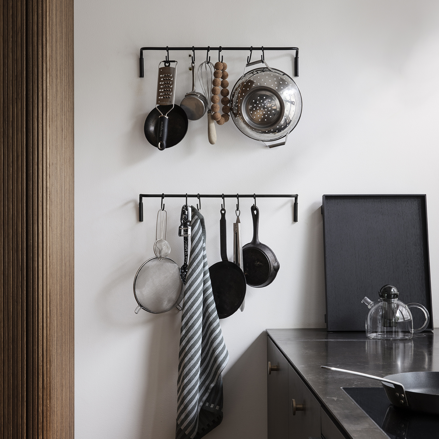 Bon wooden tray large from Ferm LIVING NordicNest