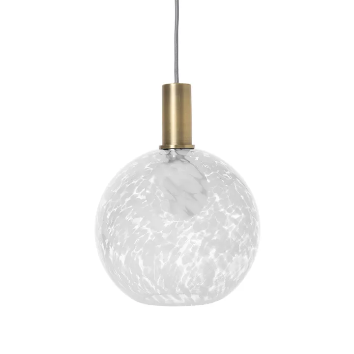 Casca Shade glass lamp shade sphere Ø25 cm from Ferm Living ...