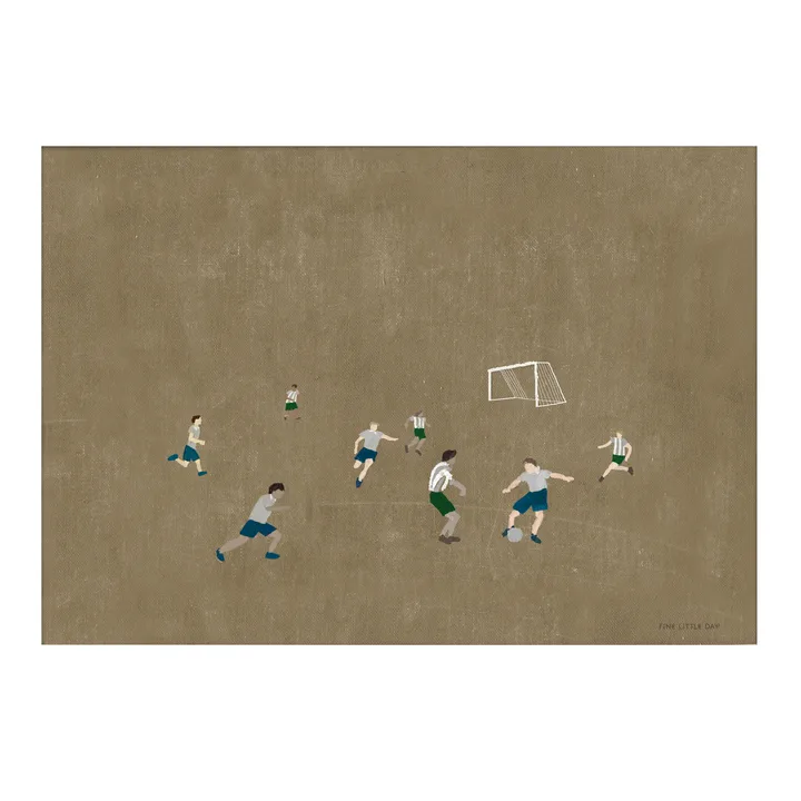 Soccer poster 50x70 cm from Fine Little Day - NordicNest.com