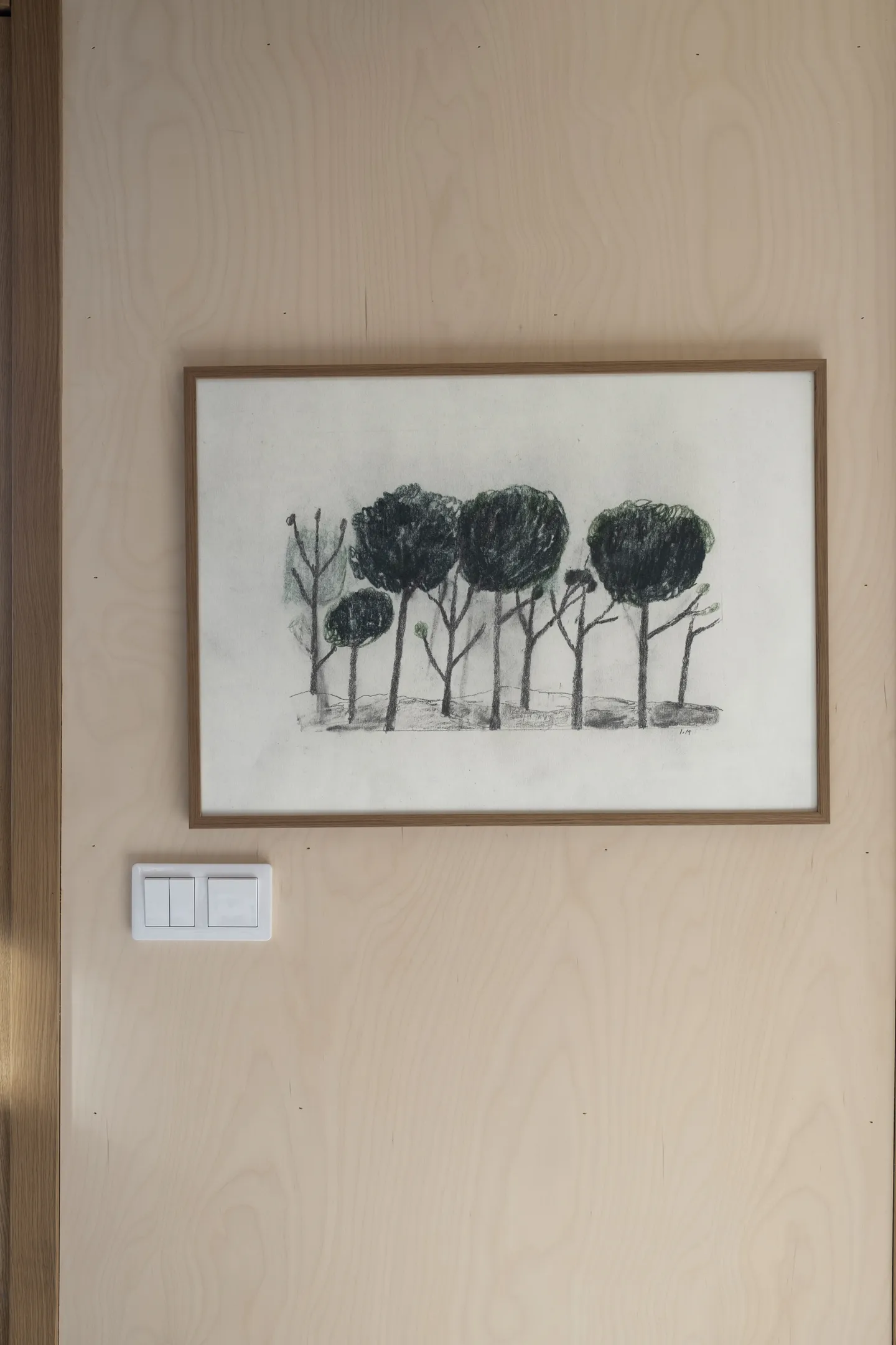Trees poster 50x70 cm from Fine Little Day - NordicNest.com