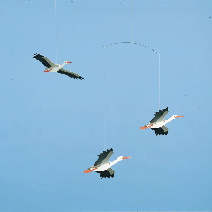 Lucky storks mobile from Flensted Mobiles - NordicNest.com
