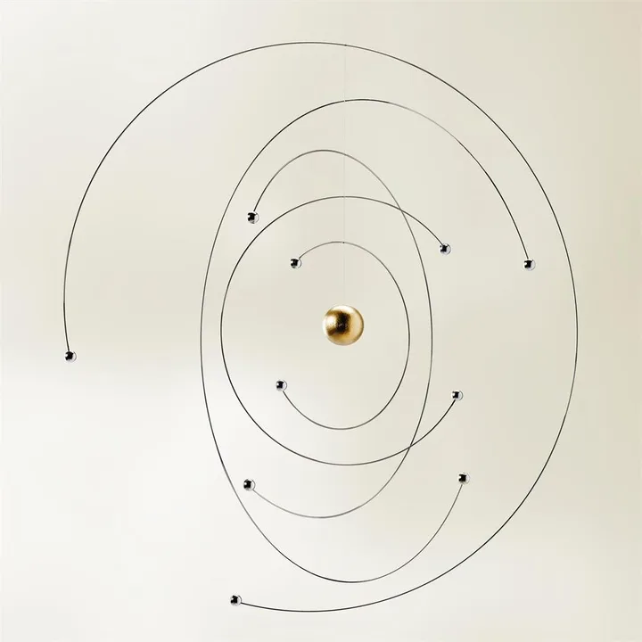 Niels Bohr Atom Model mobile from Flensted Mobiles - NordicNest.com