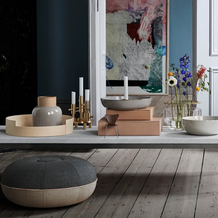 Pouf sit pouf small from Fritz Hansen - NordicNest.com