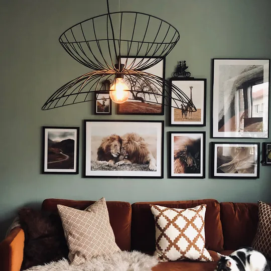 Ray ceiling lamp Ø70 cm from Globen Lighting - NordicNest.com