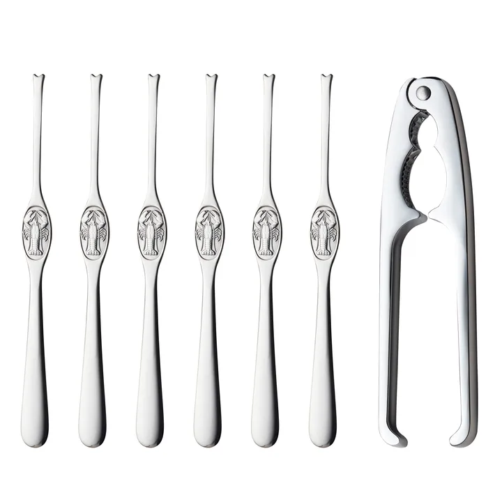 Hardanger seafood 7 pieces from Hardanger Bestikk - NordicNest.com