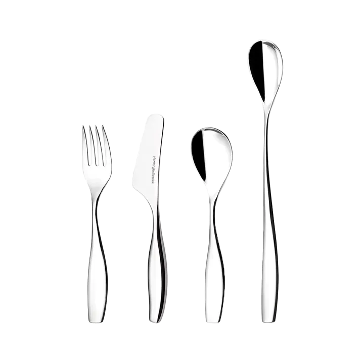 Julia children's cutlery 4 pieces from Hardanger Bestikk - NordicNest.com