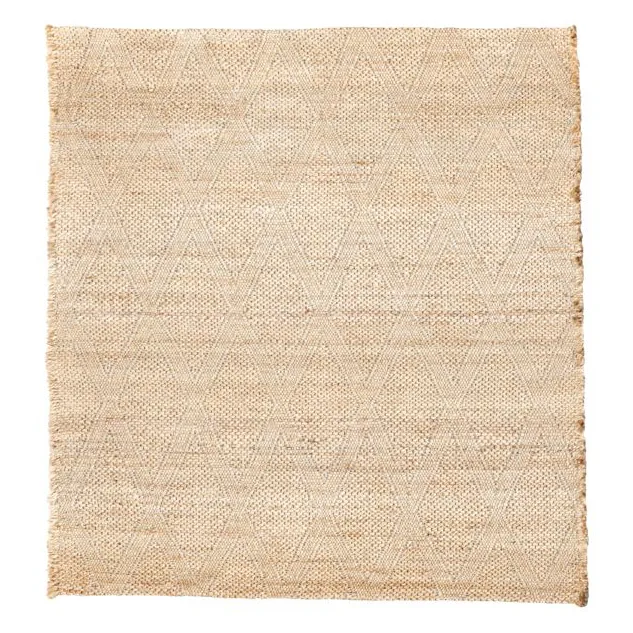 Mara rug 180x180 cm Nude from House Doctor - NordicNest.com