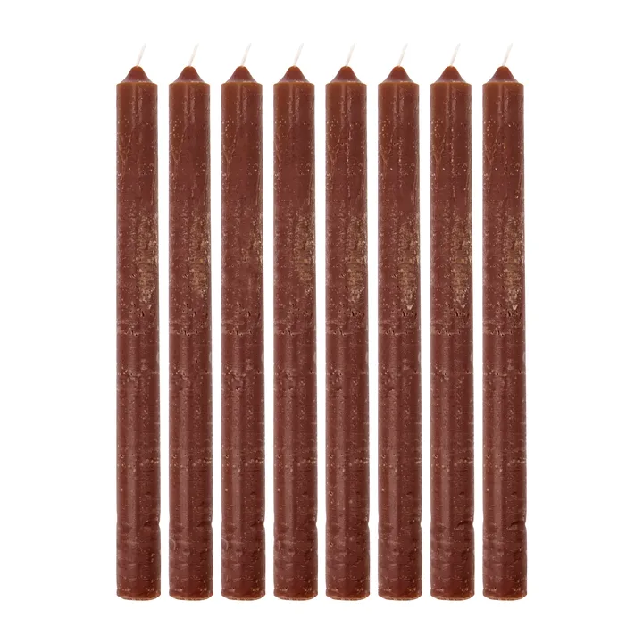 Rustic Wax light 25 cm 8-pack from House Doctor - NordicNest.com
