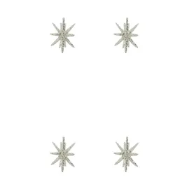Spike Christmas tree star Ø7.5 cm 4-pack from House Doctor - NordicNest.com