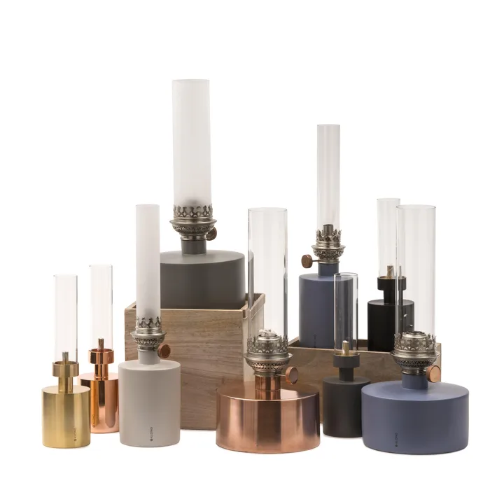 Patina oil lamp, small from KLONG - NordicNest.com