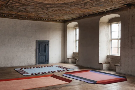 Teklan box wool rug from Layered - NordicNest.com