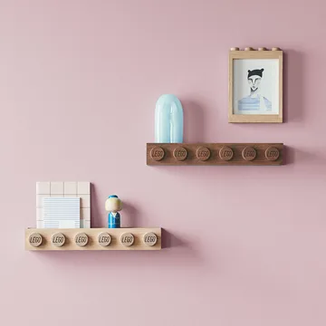 LEGO wooden book shelf from Lego - NordicNest.com