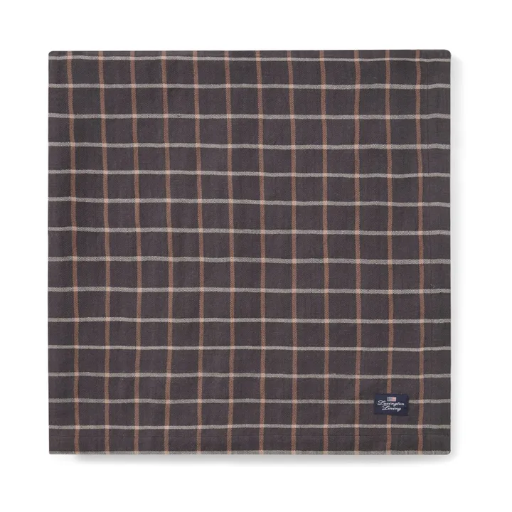 Checked Cotton Linen tablecloth 150x350 cm from Lexington - NordicNest.com