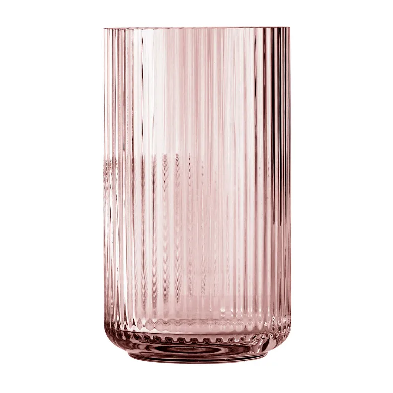 Lyngby vase glass burgundy from Lyngby Porcelæn - NordicNest.com
