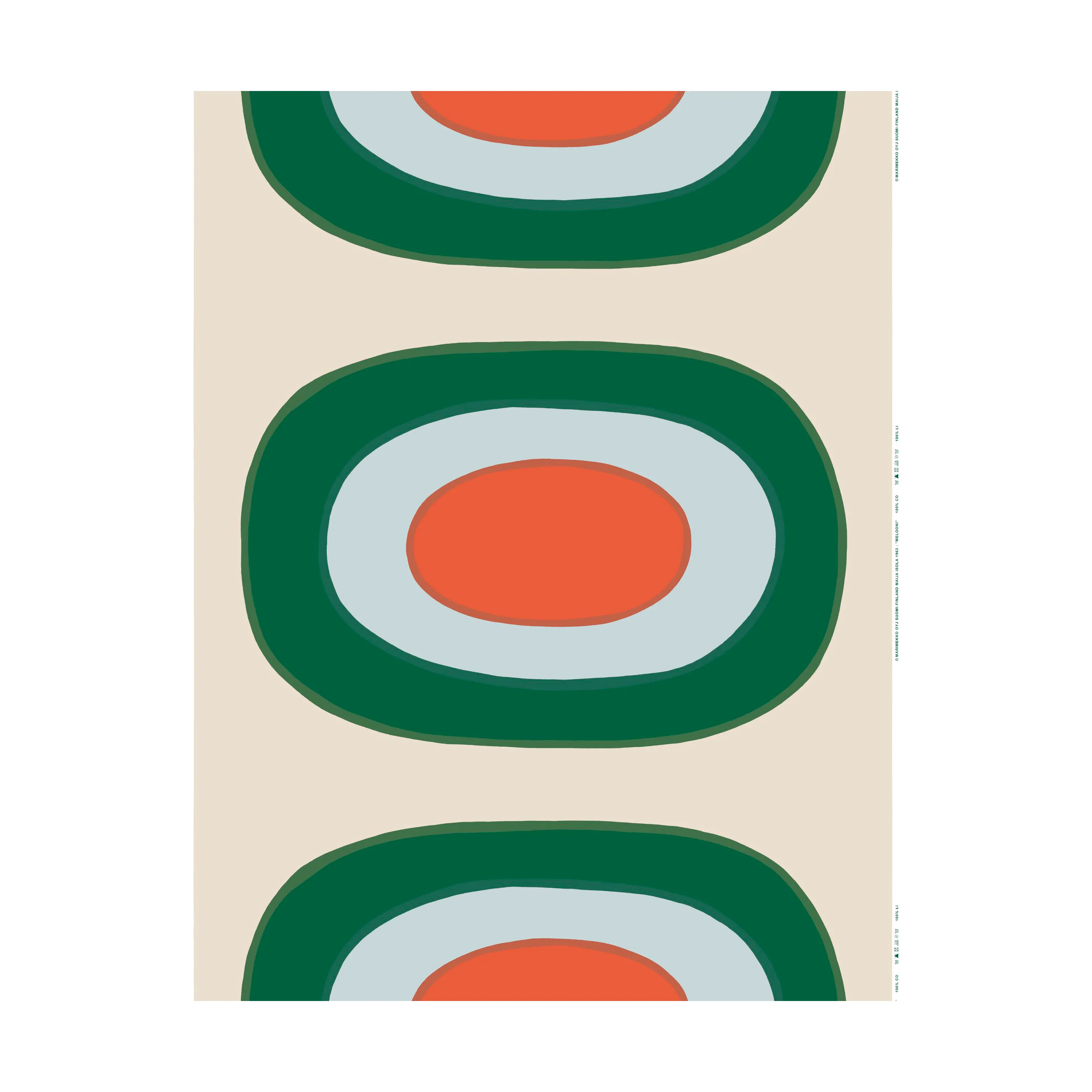 Melooni fabric cotton from Marimekko - NordicNest.com