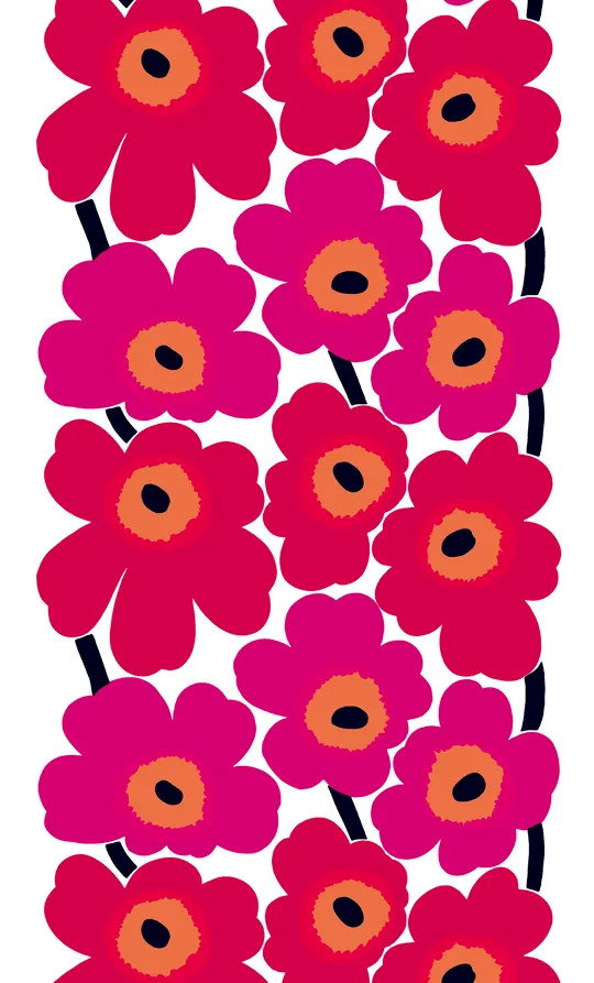 Unikko fabric from Marimekko - NordicNest.com