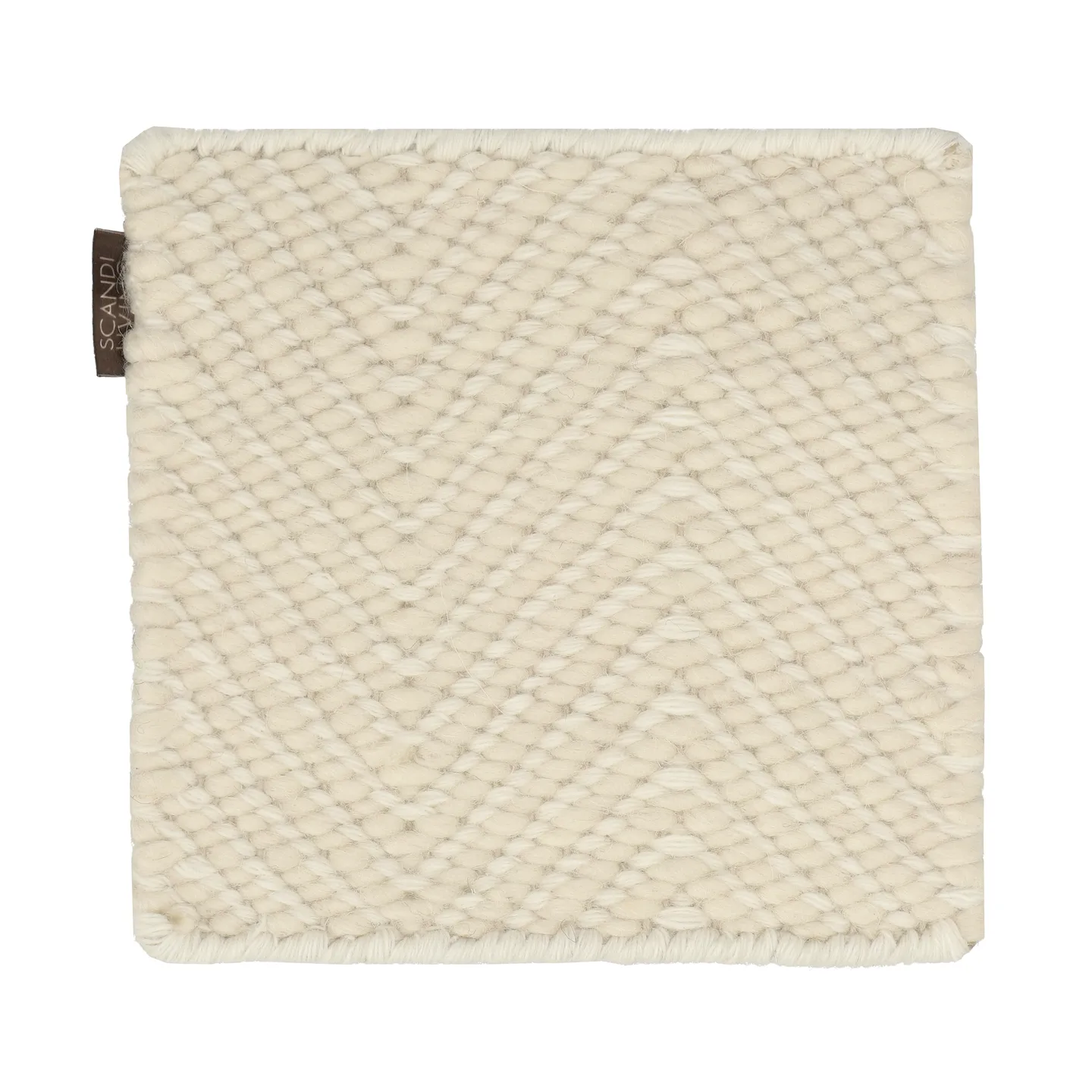 Matt sample Furrow wool rug from Material Samples - NordicNest.com