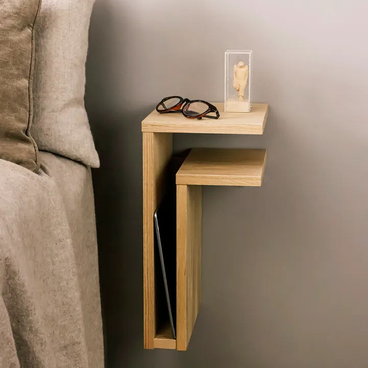 F-shelf wall shelf oak from Maze - NordicNest.com
