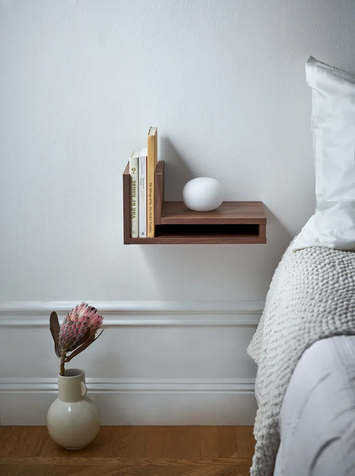F-shelf wall shelf walnut from Maze - NordicNest.com