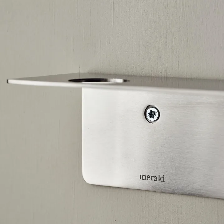 Meraki shelf with bottle hanger and hook from Meraki - NordicNest.com