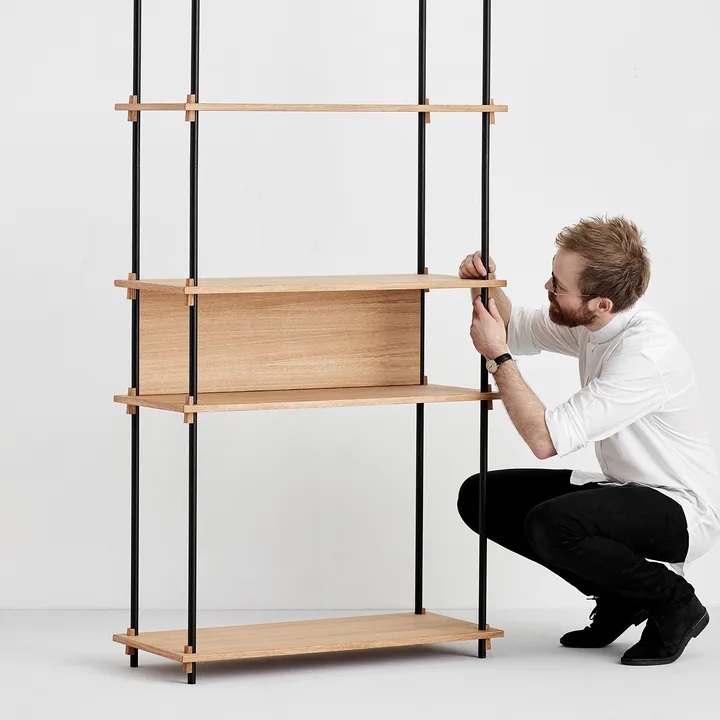 Moebe back to shelf 85 cm from MOEBE - NordicNest.com