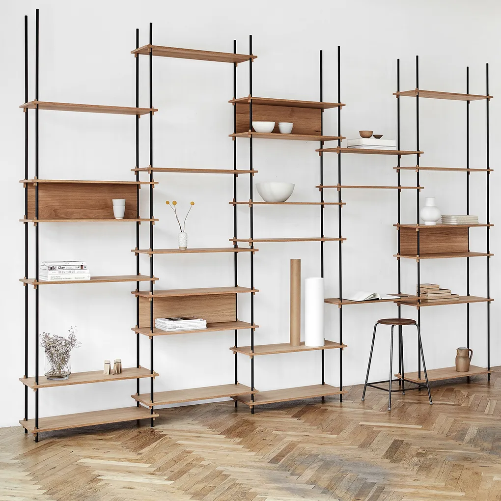 Moebe shelf legs 115 cm 2-pack from MOEBE - NordicNest.com