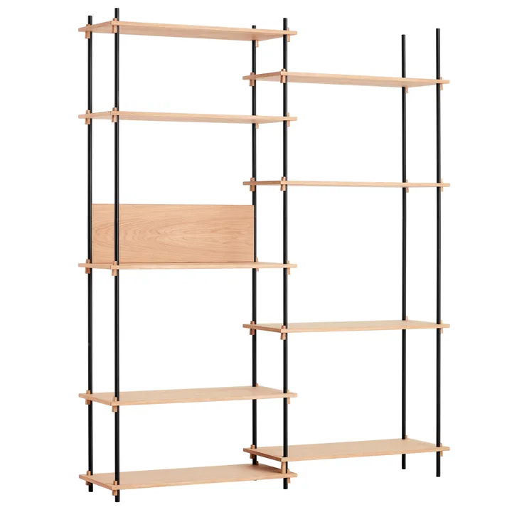 Moebe shelving system tall double from MOEBE - NordicNest.com