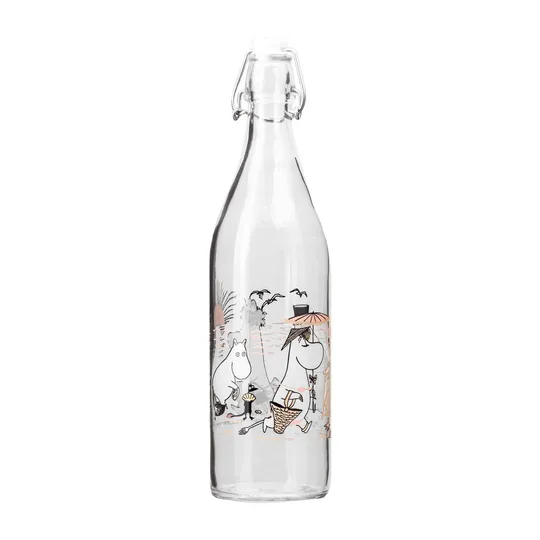 Moomin glass bottle 1 L from Muurla - NordicNest.com
